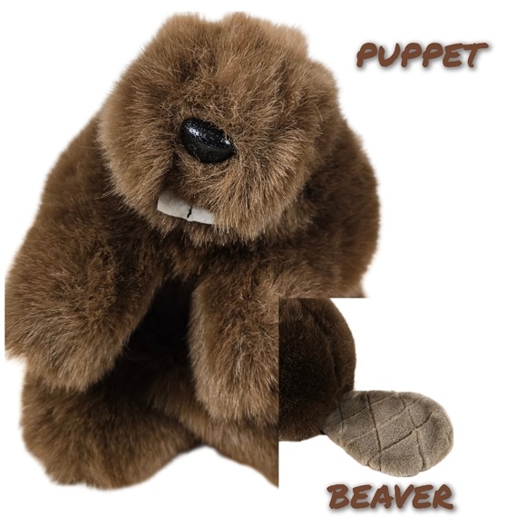 Fancy Zoo | Toys | Beaver Puppet By Fancy Zoo | Poshmark